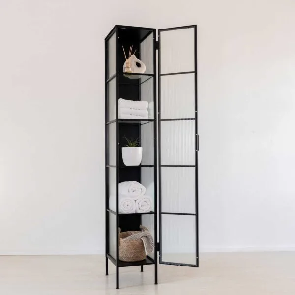 Narrow Glass Cabinet Delilah Display Cabinet