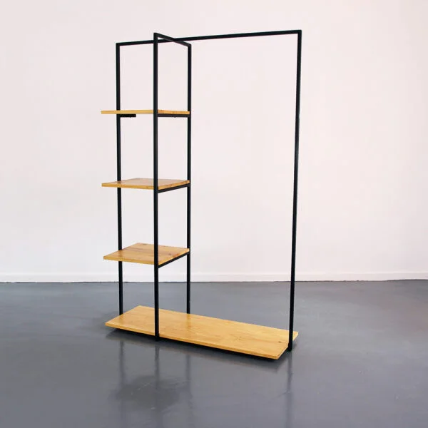 Minimalist Open Wardrobe - Studio Delta